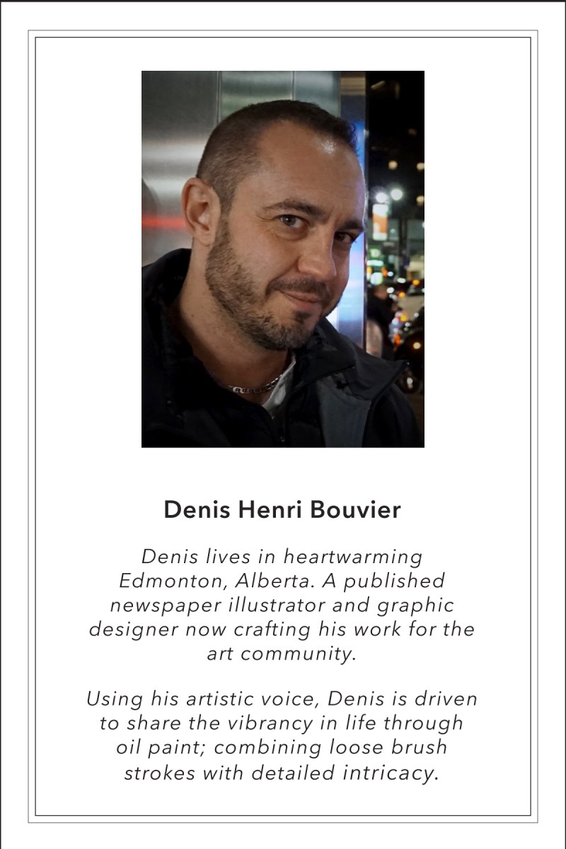 Denis Bouvier: Edmonton Visual Artist | Art World Expo